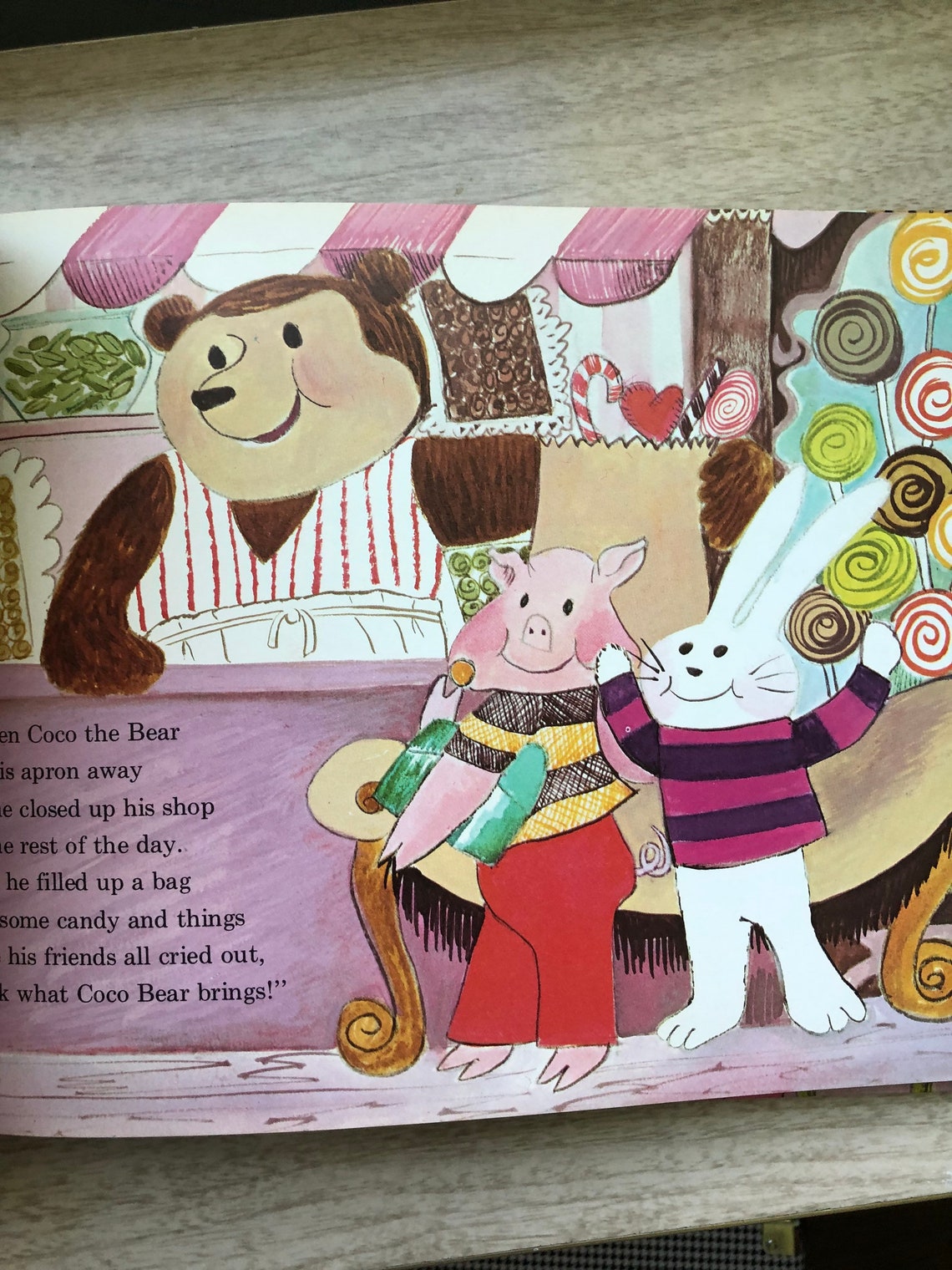 Vintage 1973 Coco’s Candy Shop Children’s Book V Gilbert Beers - Etsy