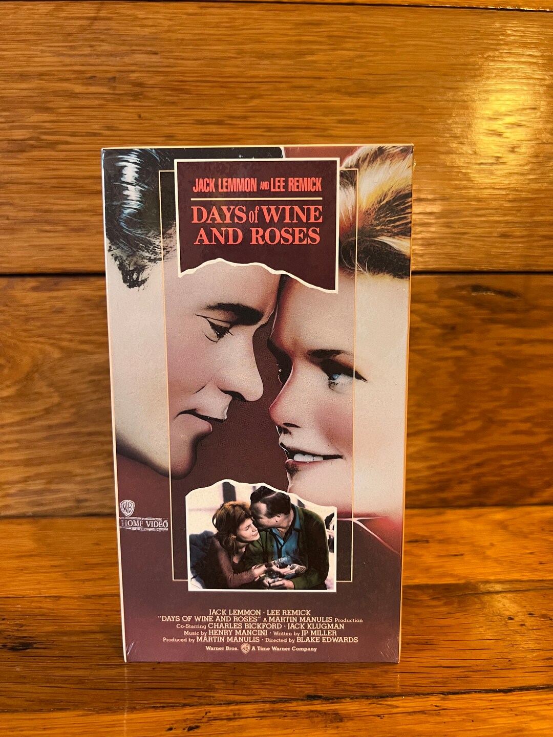1990 Days of Wine & Roses Sealed VHS VCR Tape Movie Jack Lemmon Lee ...
