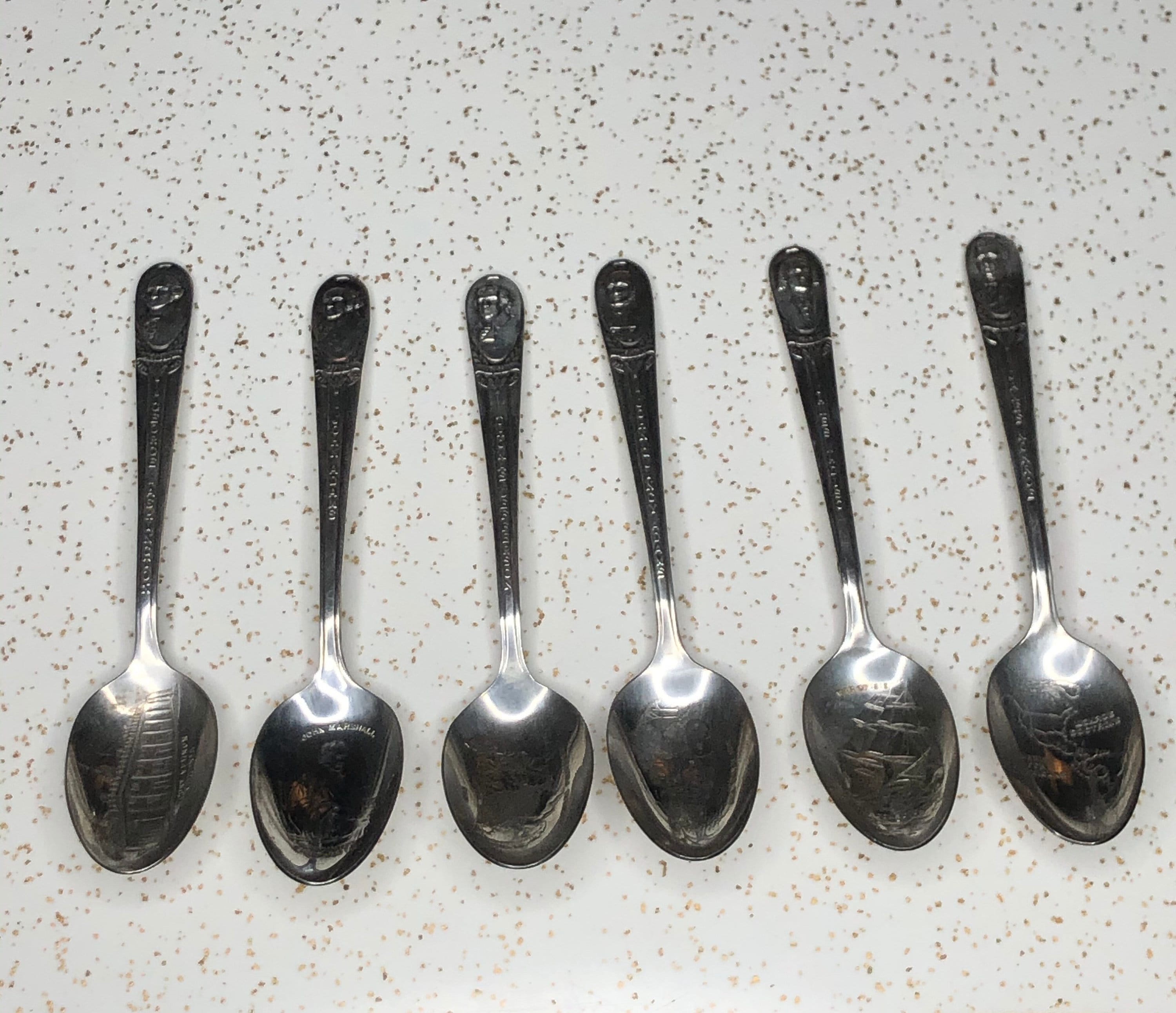 Vintage WM Rogers Presidential Silverplate Spoons IS George | Etsy