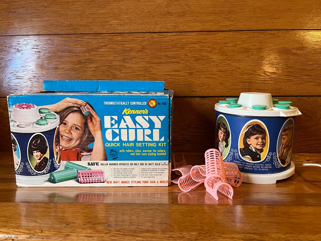 1968 Kenner Easy Curls Toy Curlers Girls Toy With Box - Etsy