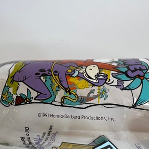 Vintage 1991 Flintstones Hardee’s Glass the First 30 Years the ...