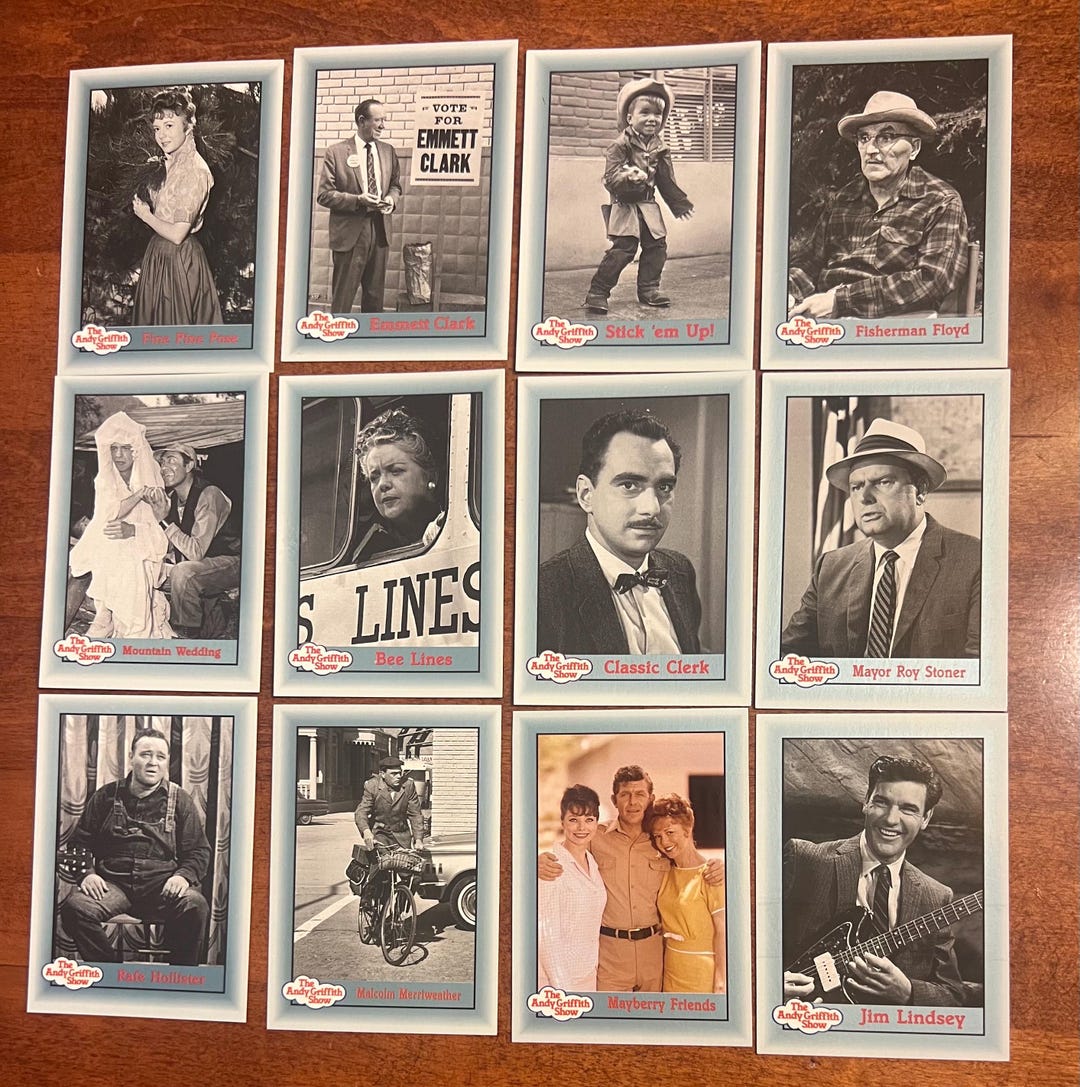 1990 Pacific Andy Griffith Show Trading Cards Thelma Lou Helen Crump ...