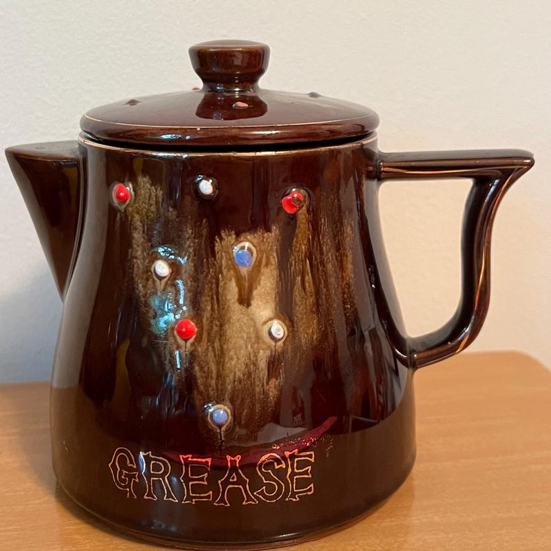 Grease Pot - Etsy