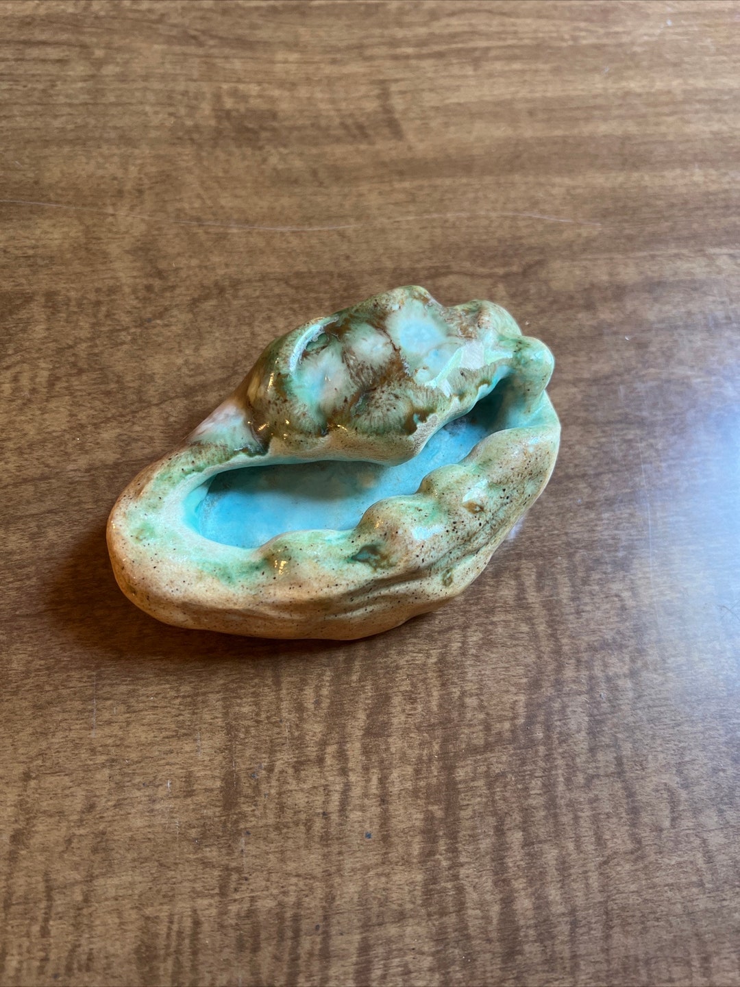 Vintage Seashell Mid Century Modern Ashtray Beach Nautical Old Retro ...