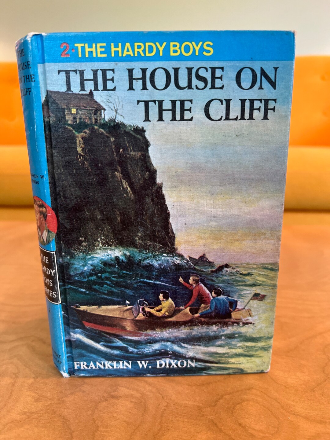 Vintage 1959 the Hardy Boys 2 the House on the Cliff HB Franklin W ...