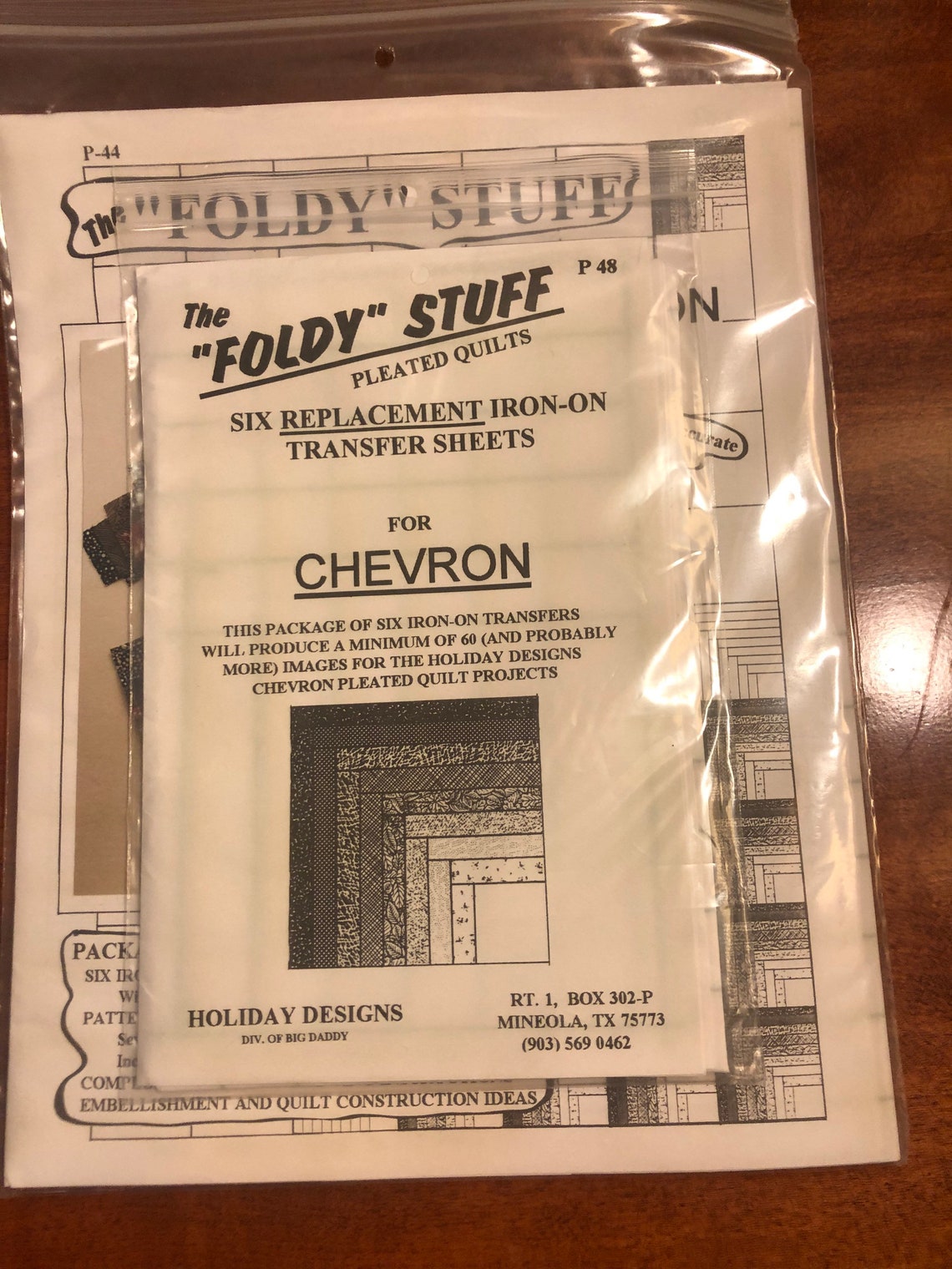 Vintage The Foldy Stuff Chevron Pleated Quilts Iron on | Etsy