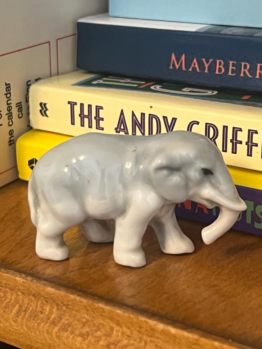 Small Vintage Elephant Figurine - Etsy