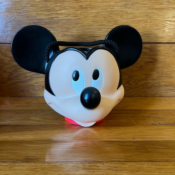 Mickey Mouse Plastic Bucket - Etsy