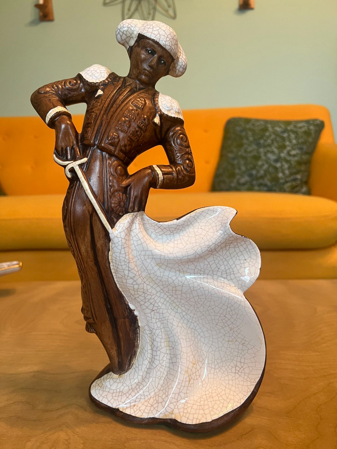 Vintage Mid Century Treasure Craft Matador Bullfighter 12.5 - Etsy