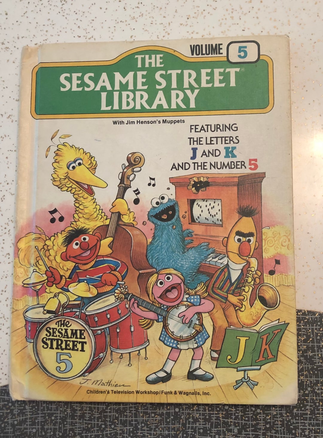 Vintage 1978 Sesame Street Library Volume 5 Featuring the - Etsy
