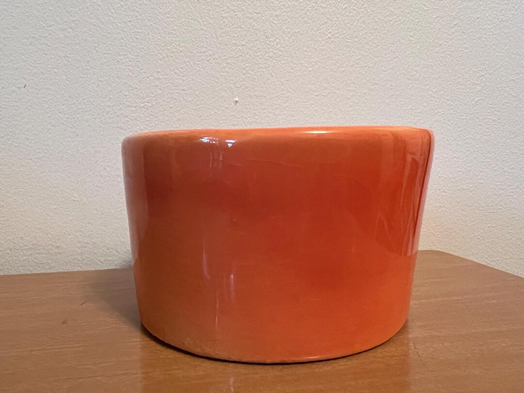 Vintage Orange Haeger Vase Planter Flower Pot Retro 1970’s - Etsy