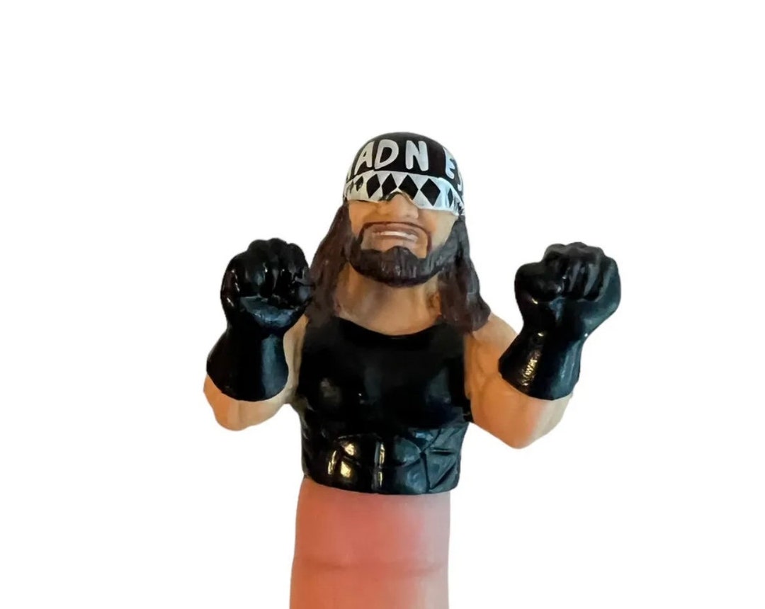 1999 WCW Macho Man Randy Savage Toy Max Finger Fighter Puppet Thumb ...