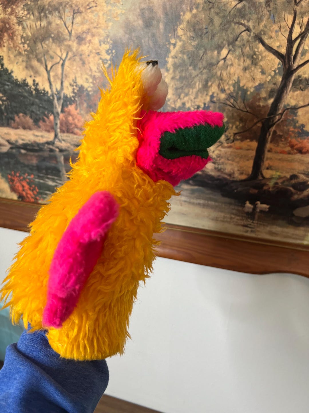 Vintage Delilah Duck Hand Puppet - Etsy