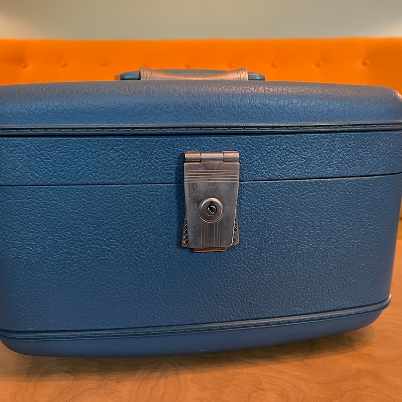 Suitcase Train Case - Etsy