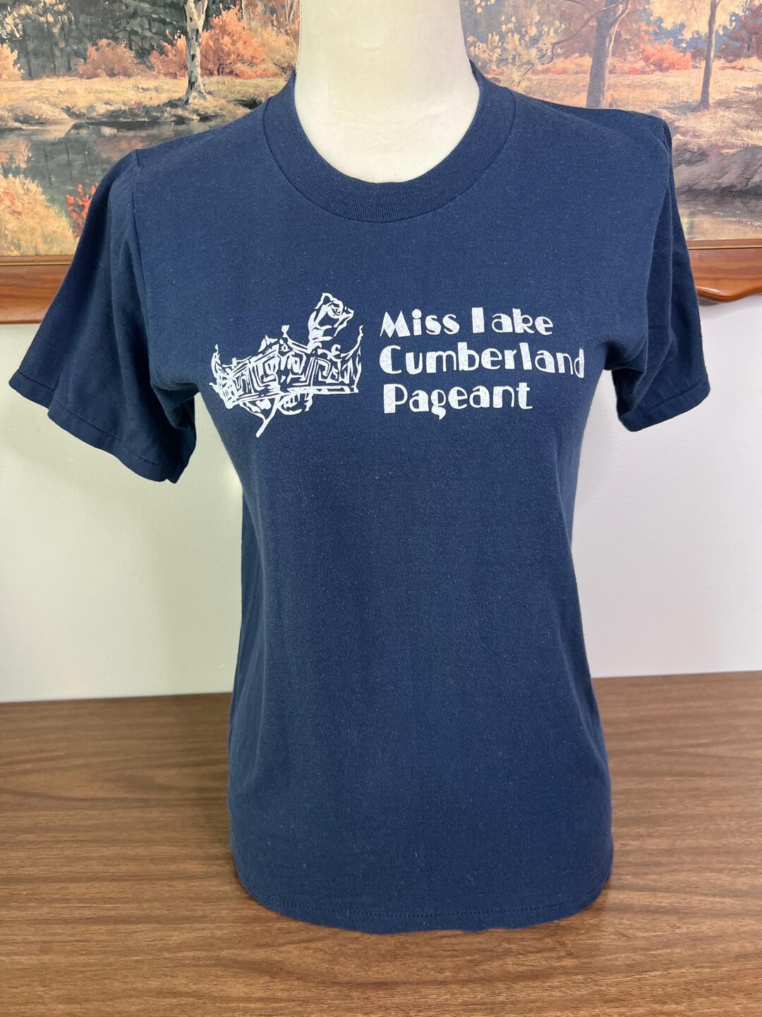Vintage Miss Lake Cumberland Pageant T Shirt Kentucky 1980s Jamestown ...