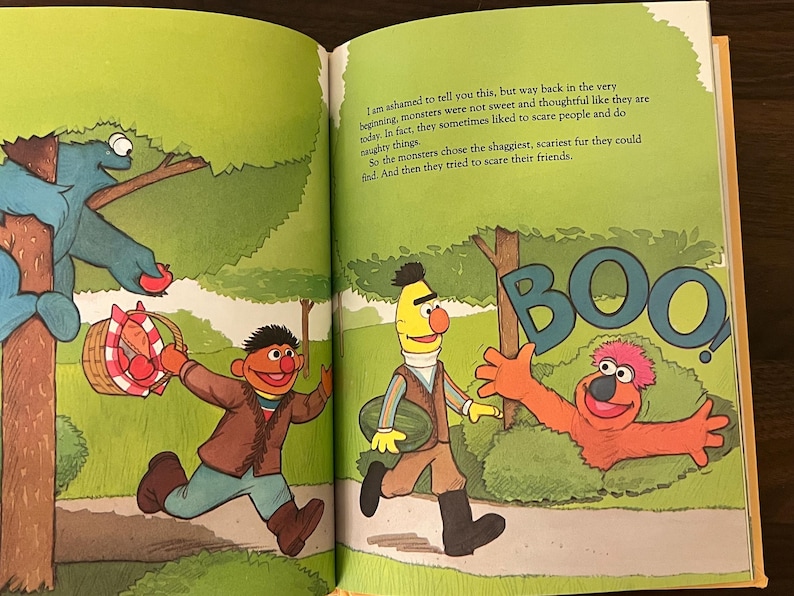 Vintage 1987 Grovers Just So-so Stories Sesame Street Silly Stories A ...