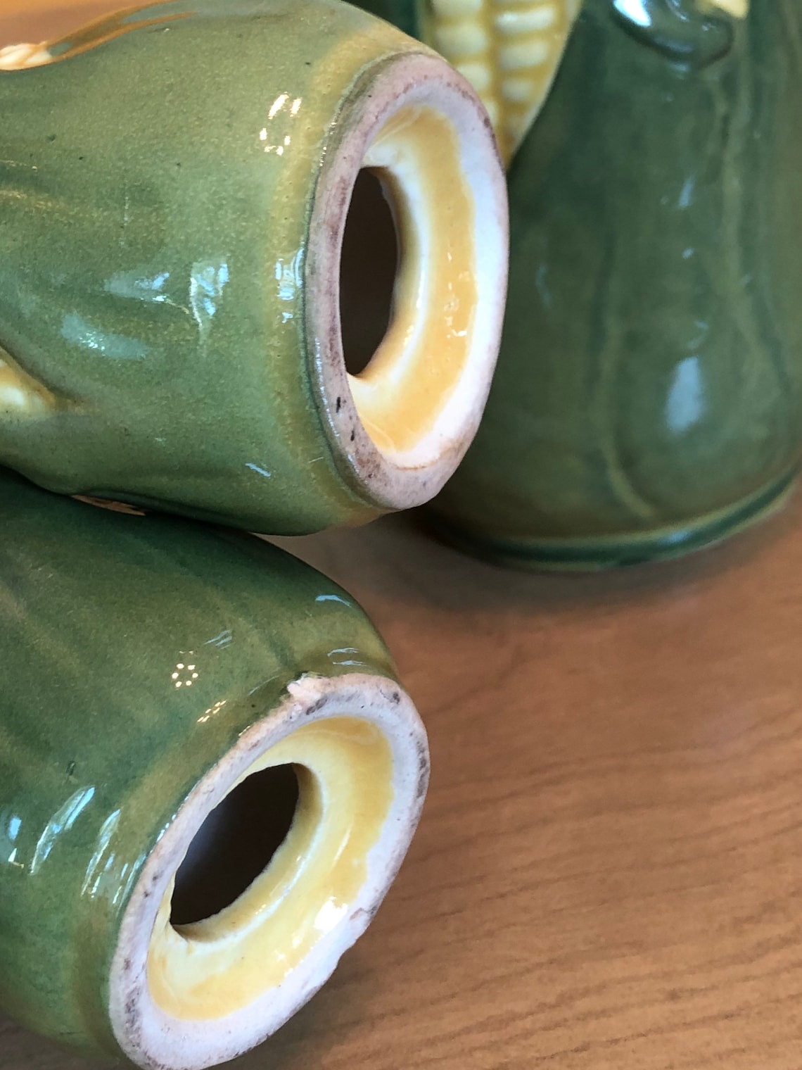 Lot of Vintage 1950s Shawnee Corn King Pottery Pitcher Salt | Etsy