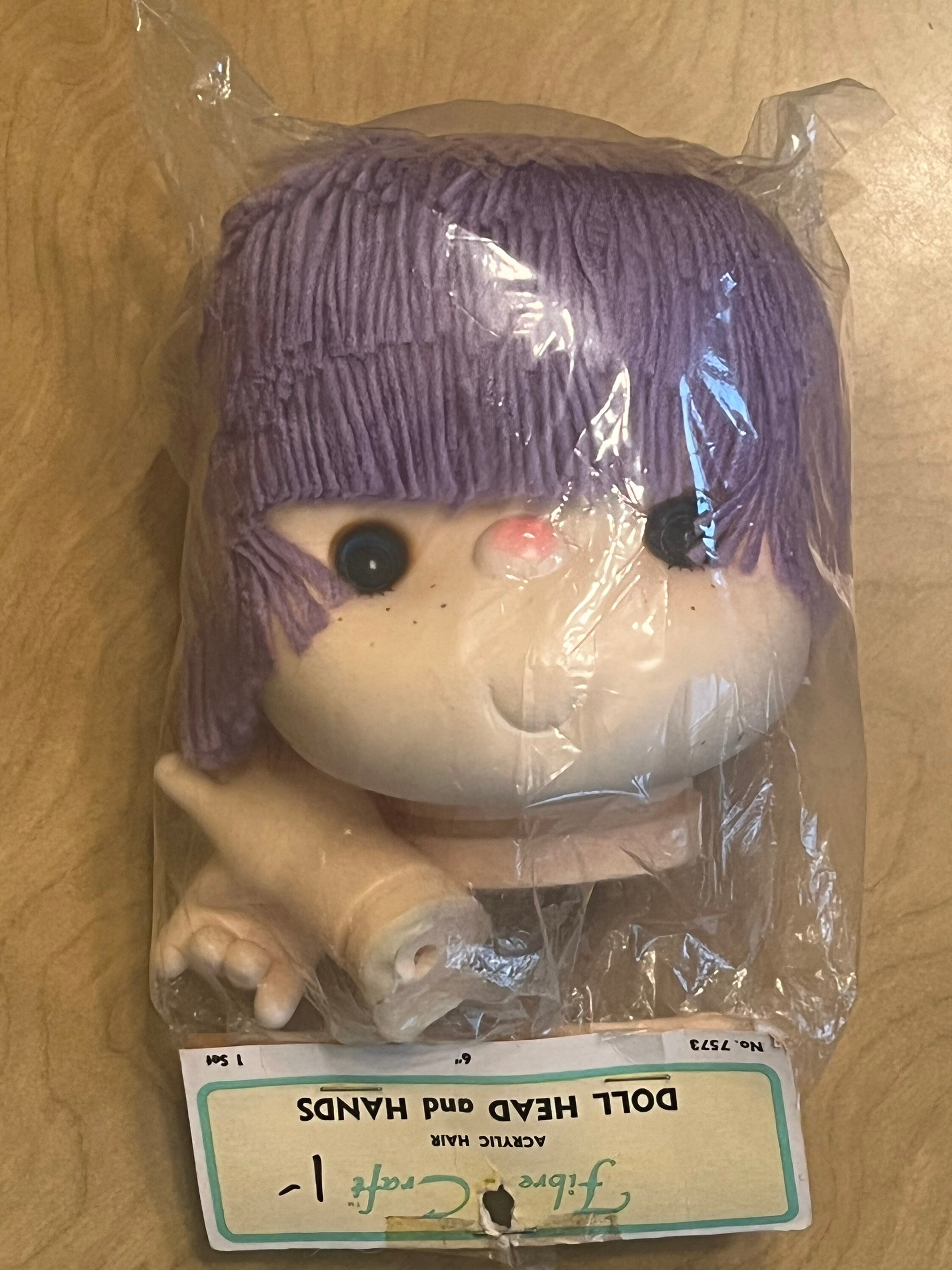 Craft Doll Heads With Hair