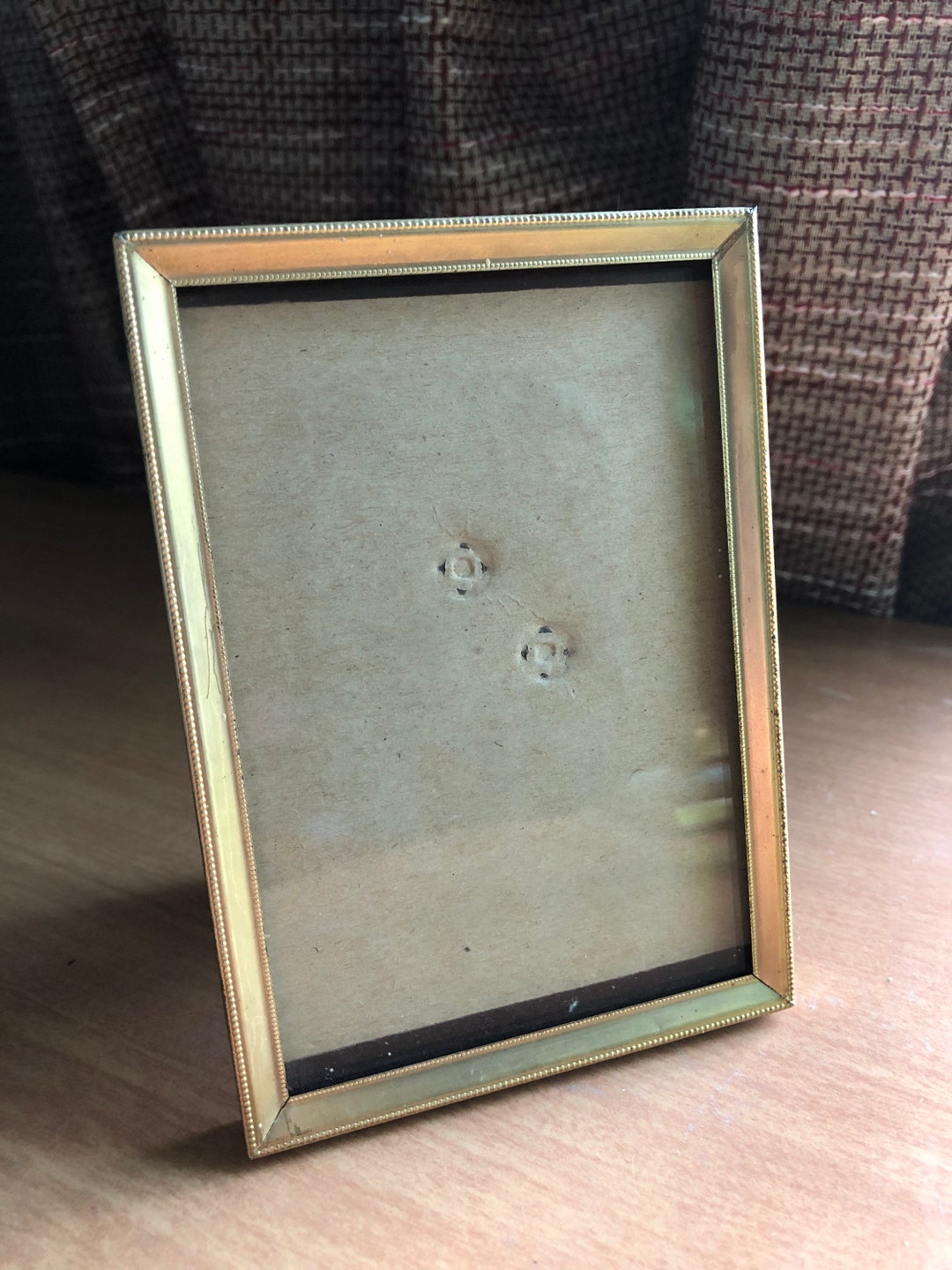 Vintage Metal Gold 1960s Picture Frame Home Decor 3.5 X 5 Tabletop ...