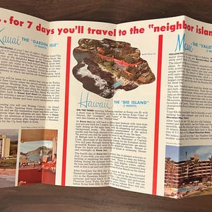 1964 Cartans Escorted Hawaiian Travel Brochure Hawaii - Etsy