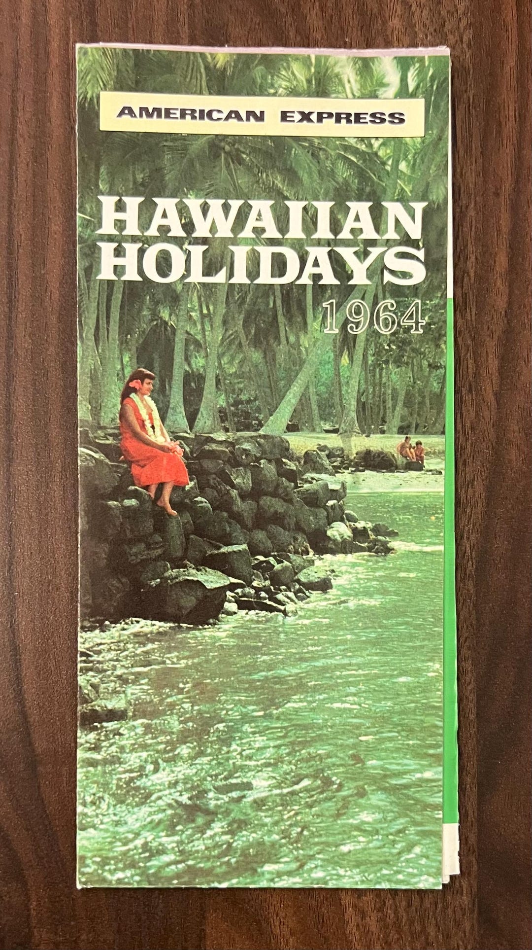 Vintage 1964 Hawaiian Holidays Travel Brochure American Express Travel ...