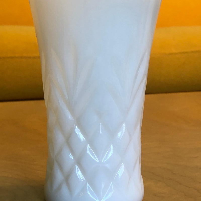 Milk Glass Diamond - Etsy
