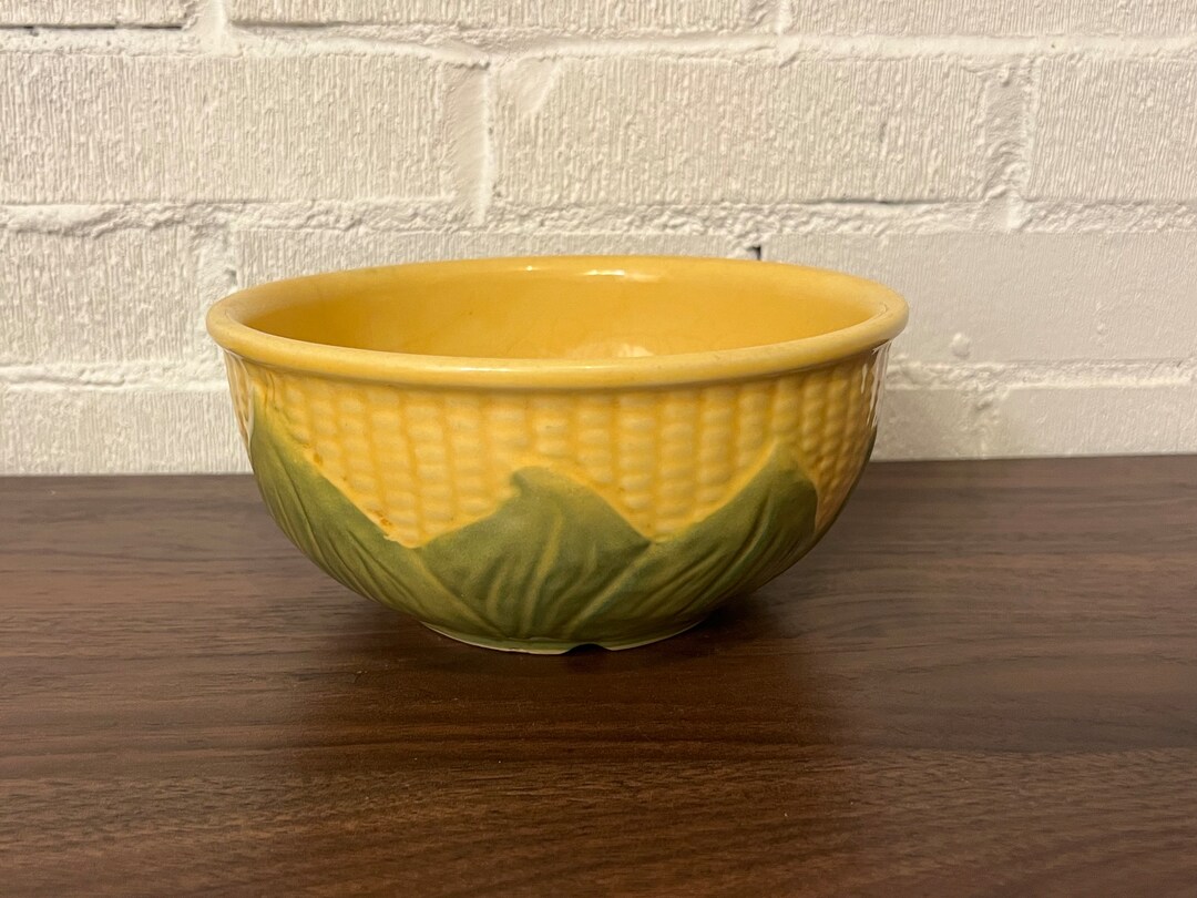 Vintage Shawnee USA Corn King Bowl 8 Pottery Mixing Bowl - Etsy