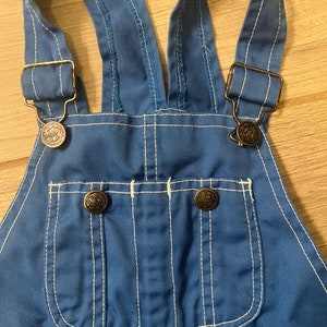 Vintage 1980’s Sears Royal Blue Overalls 38-41” Outfit Fashion Like New ...