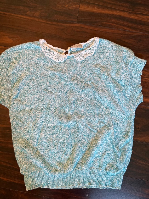 Vintage Ladies Jane Adams summer sweater 1980’s Fas… - Gem