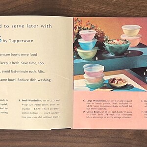 Vintage 1969 Tupperware Home Parties Catalog - Etsy