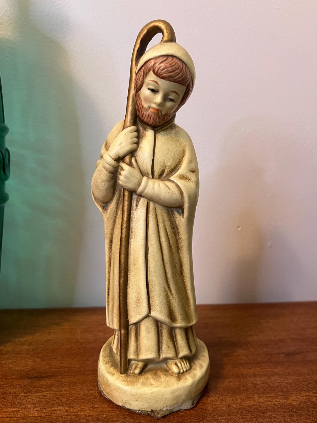 Vintage Made in Korea Shepherd From a Nativity Set Tall Christmas Decor ...