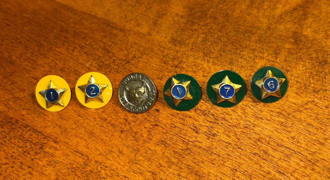 Vintage BSA Cub Scouts Boy Scouts Bobcat Pin Years Service Pins Lot - Etsy