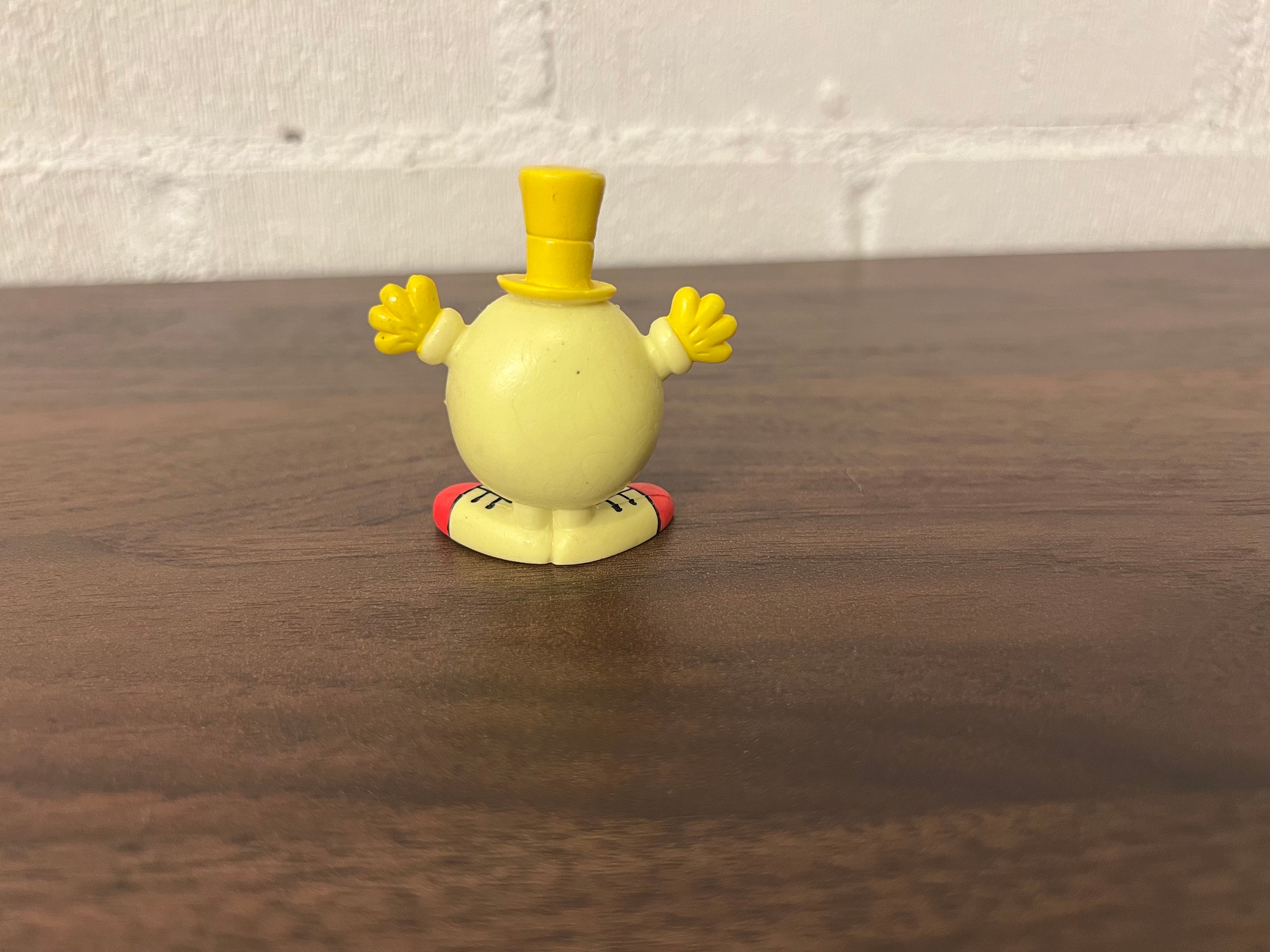 Vintage 1976 Arbys Mr Men Mini Figures PVC 1.5" Mr Funny Figure - Etsy