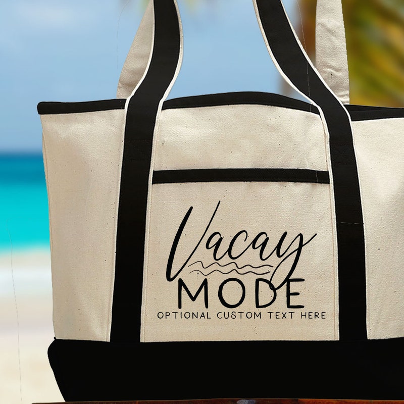 Vacation Tote Bag - Etsy
