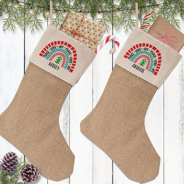Rainbow Christmas - Etsy