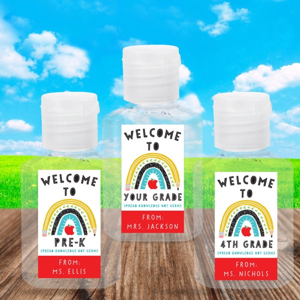 Hand Sanitizer Decal - Etsy