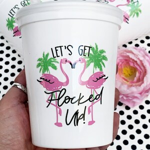 Final Flamingle Cups, Flamingo Party Cups for Girls Trip, Flamingle ...