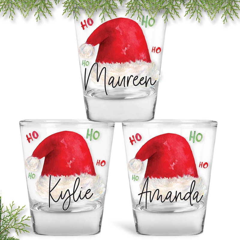 Christmas Shot Glass - Etsy