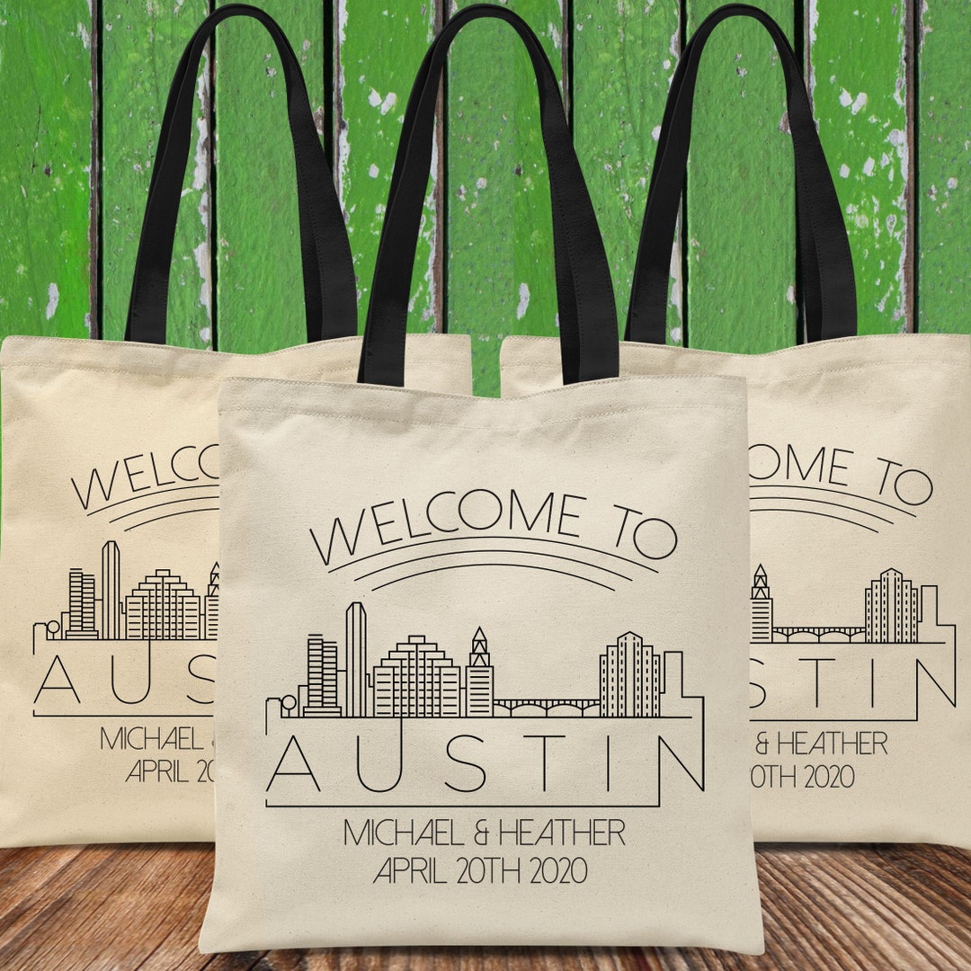 Texas Tote Bags - Austin Bachelorette - San Antonio Gifts - Welcome to ...