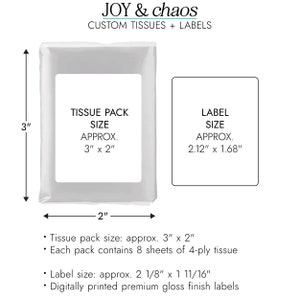 For Your Happy Tears Tissues - Custom Tissue Favors for Graduation ...