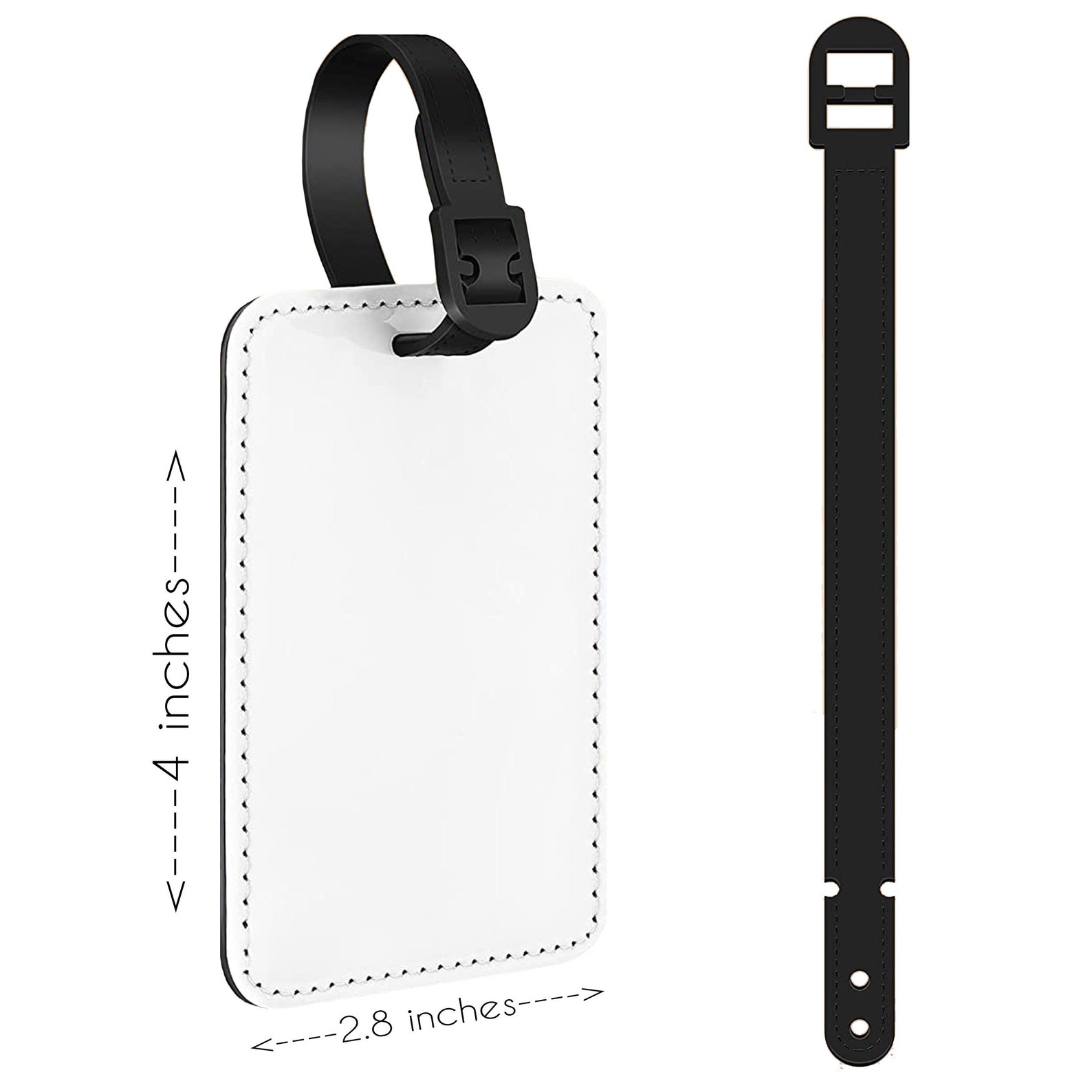 Custom Luggage Tags - Wedding Bag Tags for Newlyweds - Mr and Mrs ...