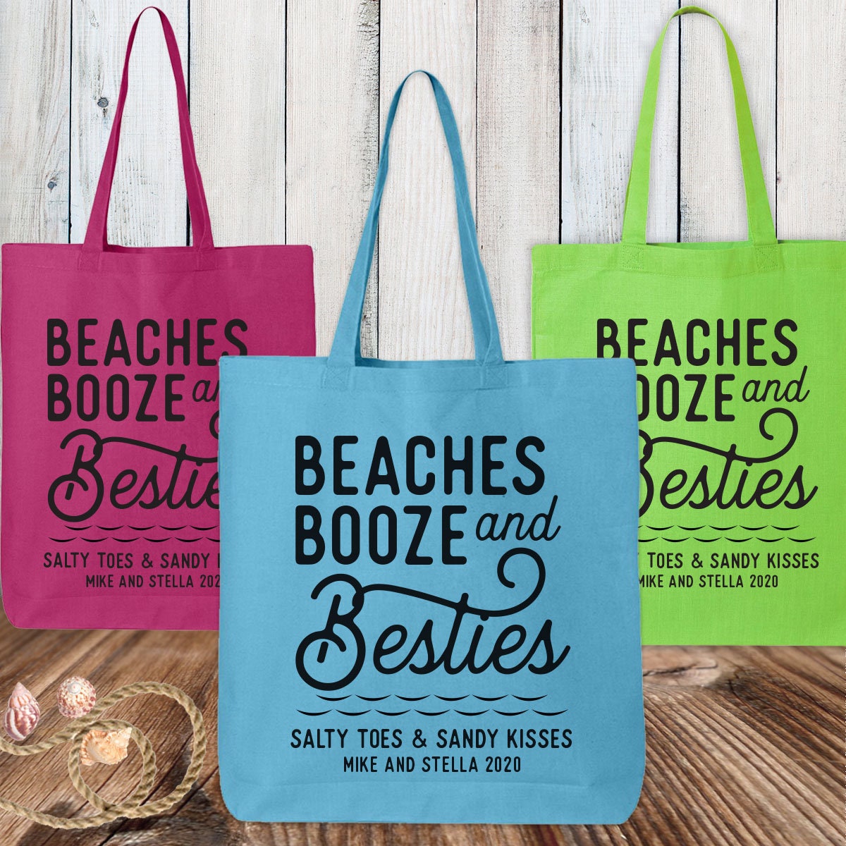 Beach Bachelorette Party Custom Bachelorette Party Tote Bag Etsy