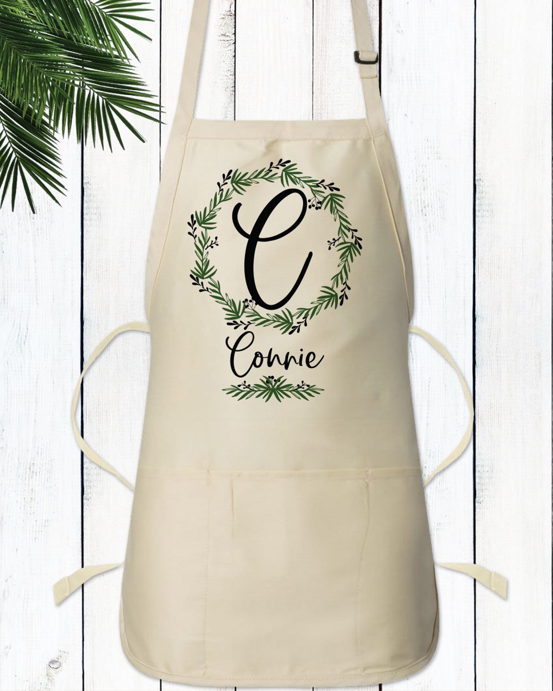 Personalized Women's Apron Monogrammed Apron New Home | Etsy