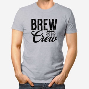 Brew Crew Shirt, Bachelor Party T-shirt, Beer Shirts for Men - Etsy