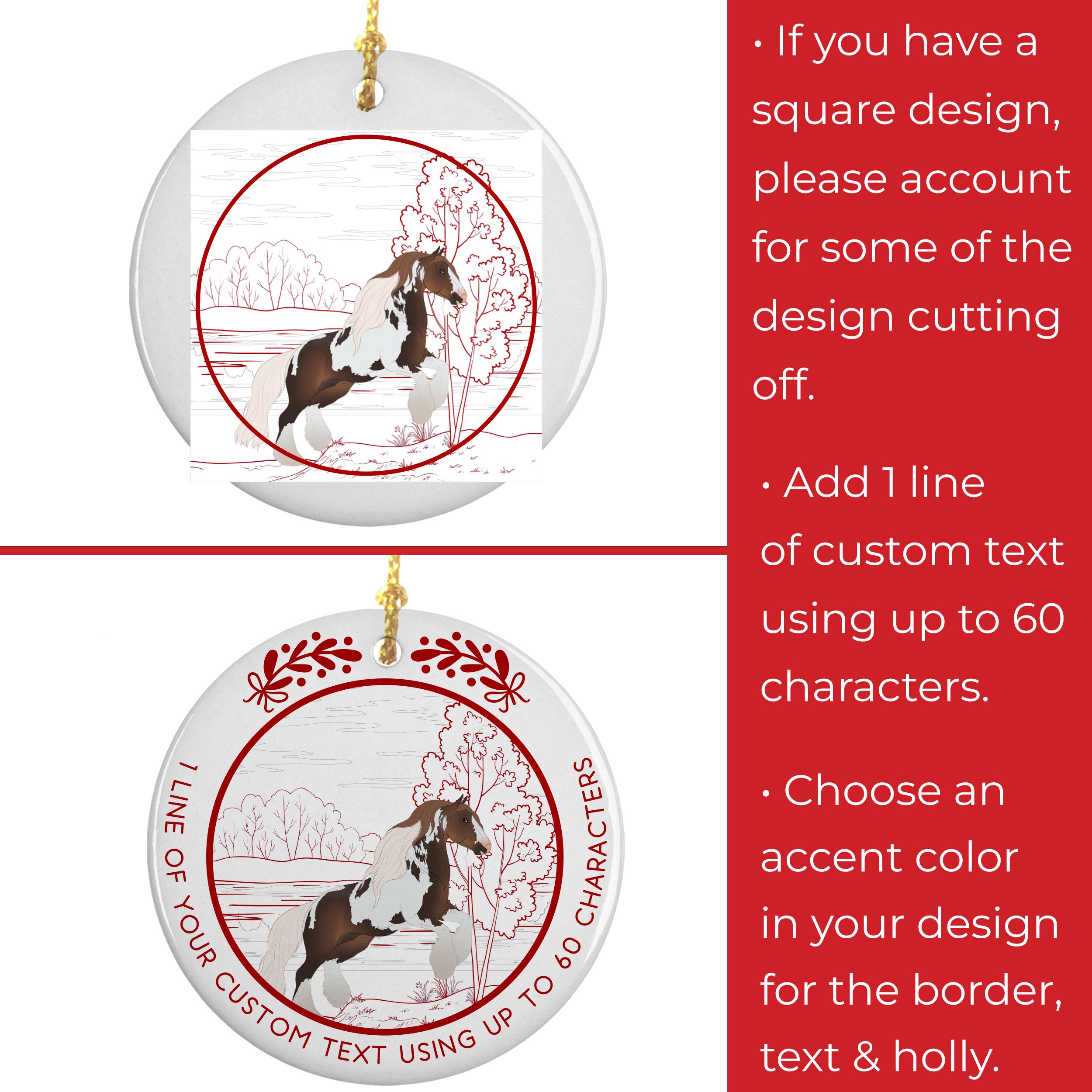 Custom Logo Ceramic Ornaments: Corporate Holiday Gifts for Clients ...