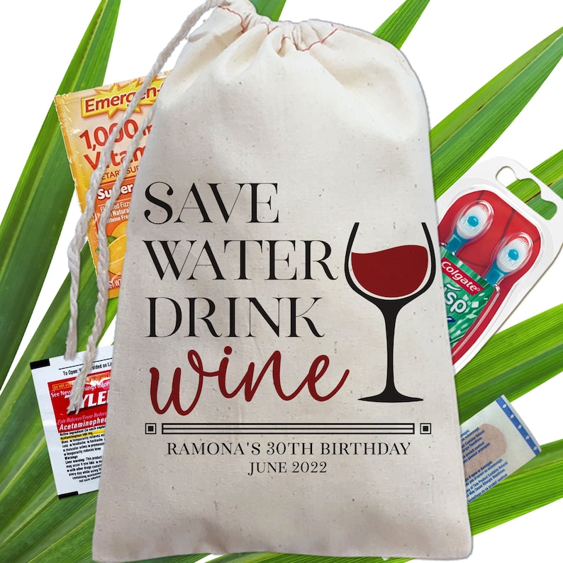 Wine Tasting Girls Trip Gifts - Custom Wine Tote Bag - Napa Birthday ...