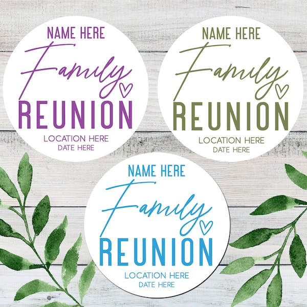 Reunion Decorations - Etsy