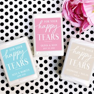 For Your Happy Tears Tissues Custom Wedding Tissues, Bridal Shower ...