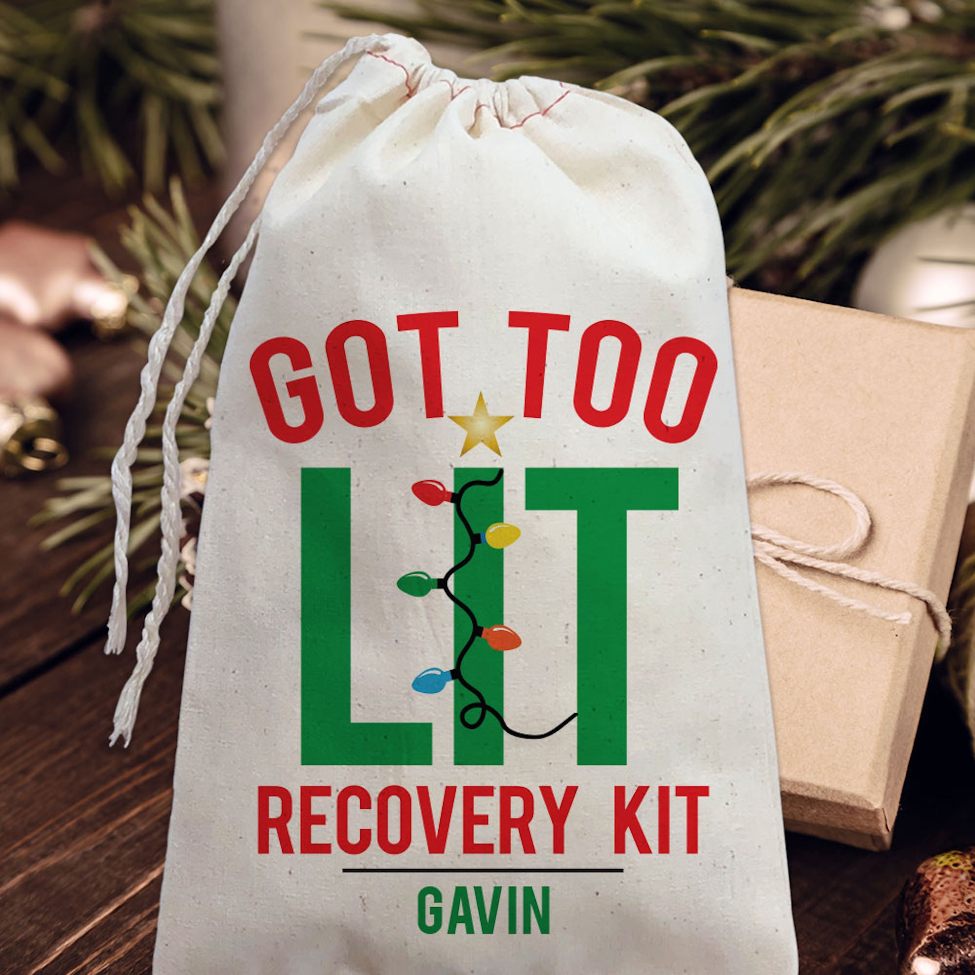 Holiday Party Favors Got Too Lit Kit Custom Christmas Party - Etsy