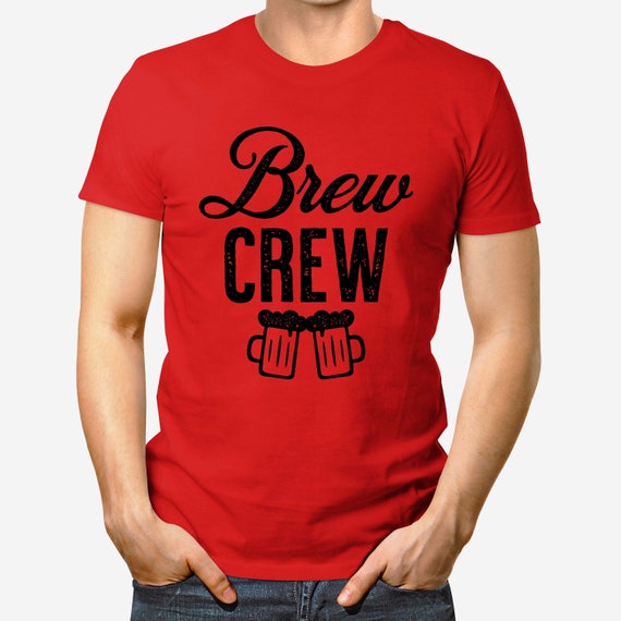 Brew Crew Shirt Bachelor Party T-shirt Beer Shirts for Men | Etsy
